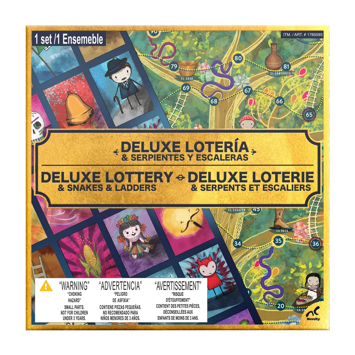 Deluxe Lottery & Snakes and Ladders